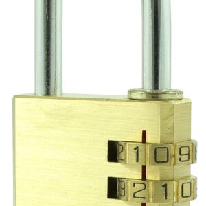 TIMco CP28 Combi Padlock 28mm - Brass 1 pc