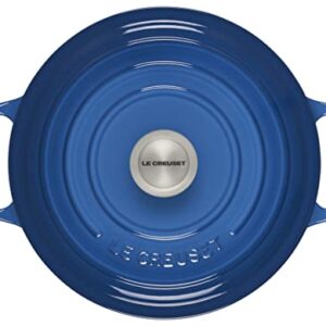 Le Creuset Enameled Cast Iron Signature Round Dutch Oven, 5.5 qt., Marseille