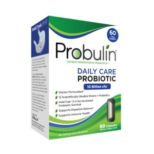 probulin daily care probiotic, 60 capsules