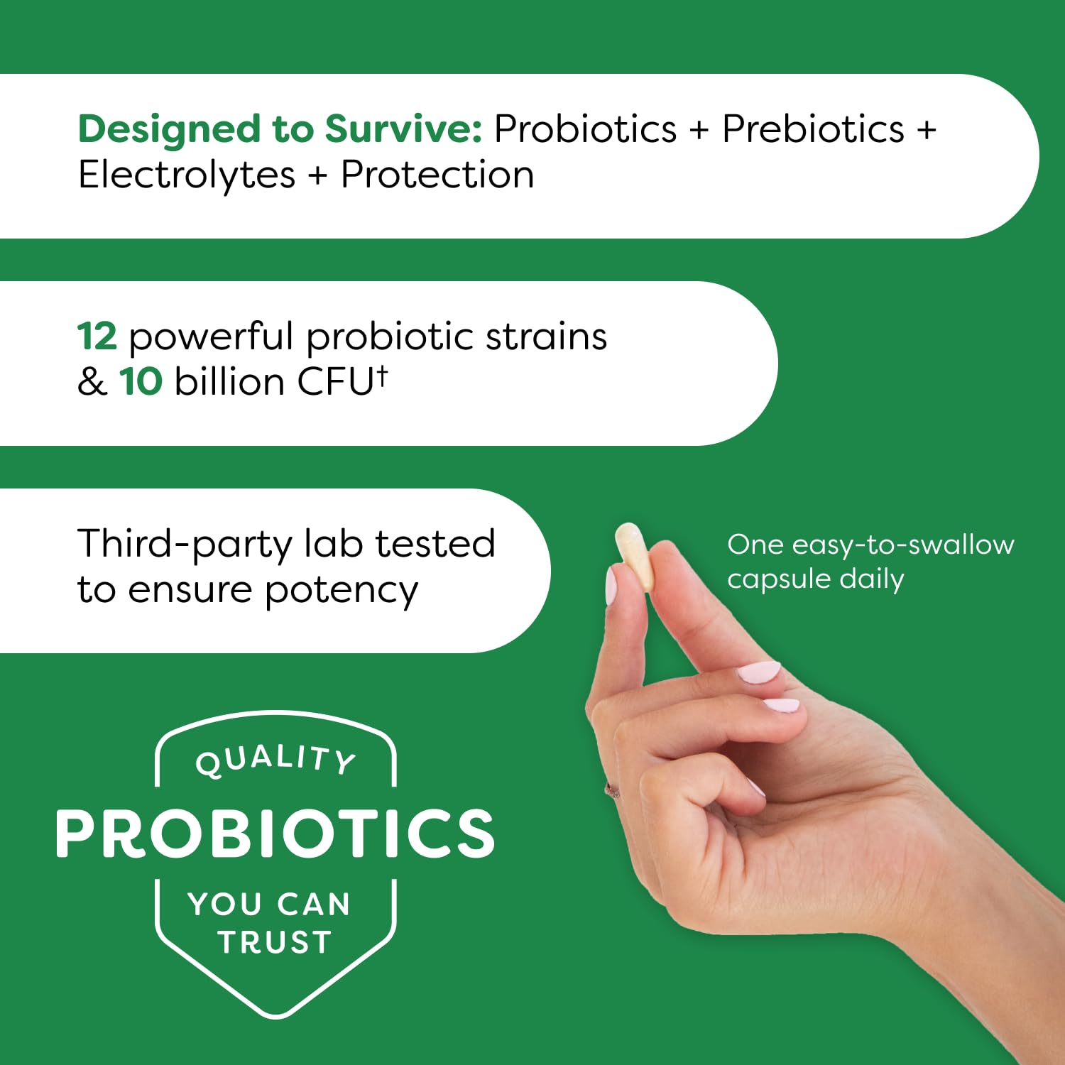 Probulin Daily Care Probiotic, 60 Capsules