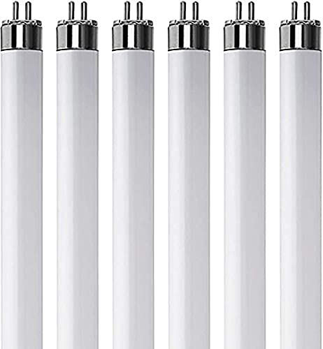 F13T5CW – T5 21 Inch Under Counter Fluorescent Bulbs Cool White 4100K 13-Watt F13T5/CW 21” CW Long Life Replacement Tubes for Under Cabinet Lights – Pack of 6 Bulbs