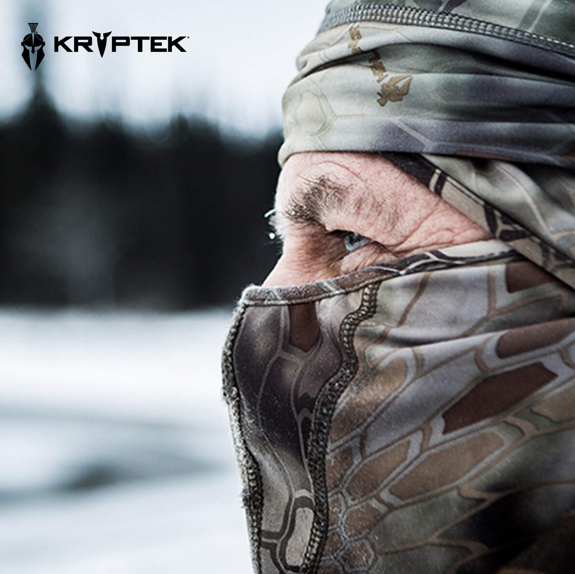 Kryptek Men's One Size Fits Most WYOT Balaclava, Wraith, OS