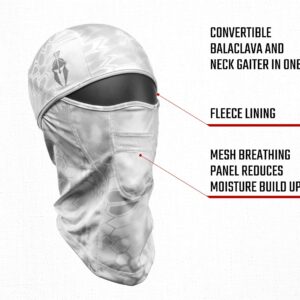 Kryptek Men's One Size Fits Most WYOT Balaclava, Wraith, OS