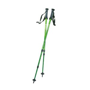 outdoor products apex trekking pole set (black) (lime)