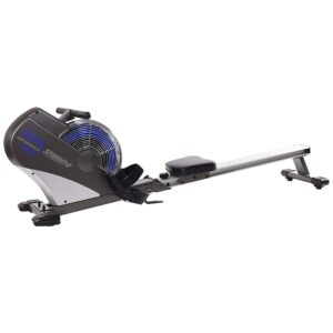 stamina ats air rower, grey - smart workout app, no subscription required - foldable rowing machine for home use