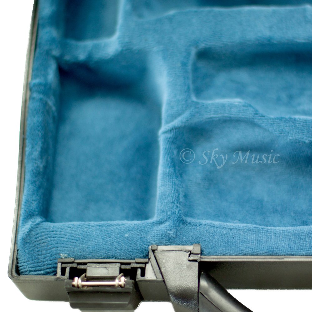 Sky Lightweight CLHC003 ABS Sturdy Clarinet Case Black/Blue