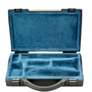 sky lightweight clhc003 abs sturdy clarinet case black/blue