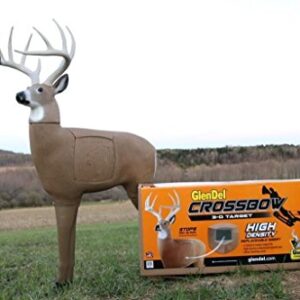 Field Logic GlenDel Crossbow Buck 3D Archery Target with Replaceable Core