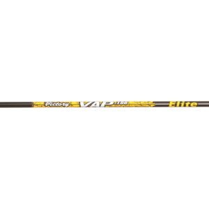 victory archery vap elite shafts (pack of 12), 500, black