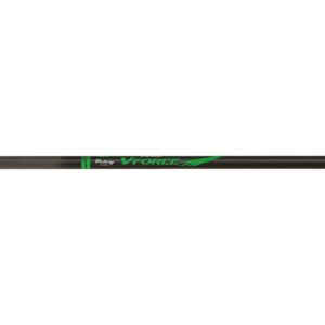 victory archery vforce gamer shafts (pack of 12), black, 400