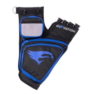 elevation transition quiver, black/blue, 4-tube, right hand