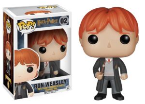 funko pop movies: harry potter ron weasley action figure, standard (5859)