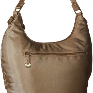 Travelon Convertible Hobo with RFID Protection - Champagne