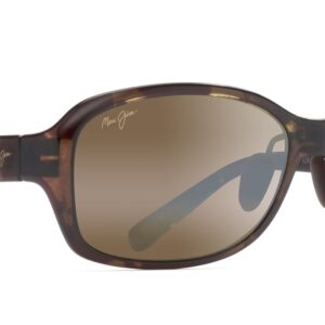 Maui Jim Women's Koki Beach Polarized Fashion Sunglasses, Olive Tortoise/Hcl Bronze, Medium