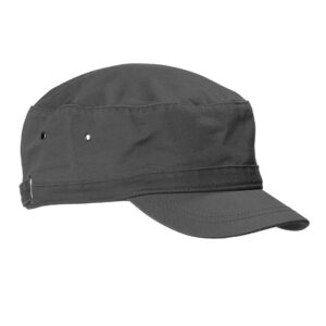 Big Accessories Short Bill Cadet Cap OS CHARCOAL