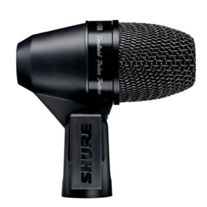 shure pga56 dynamic microphone - with cardioid pick-up pattern, swivel-mount dynamic snare/tom microphone with ap56dm drum mount (pga56-xlr)