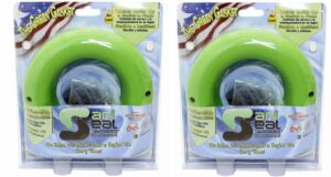 sani seal llc bl01 waxless toilet gasket - set of 2 size: 2 model: