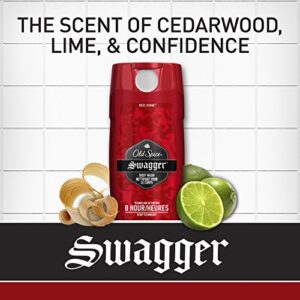 Old Spice Swagger Antiperspirant and Deodorant + Wash + Body Spray, Gift Pack