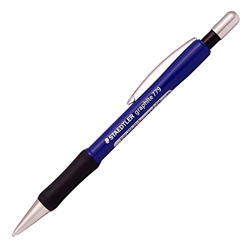 STAEDTLER 779 graphite 0.5 mm automatic mechanical pencil-Red,Blue,Black-(Pack of 3)