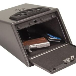 Liberty Safe Handgun Quick Vault Combo with Auto Entry HD-200 Grey