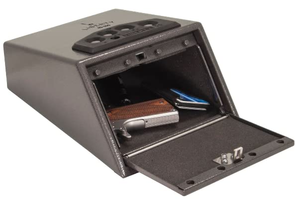 Liberty Safe Handgun Quick Vault Combo with Auto Entry HD-200 Grey