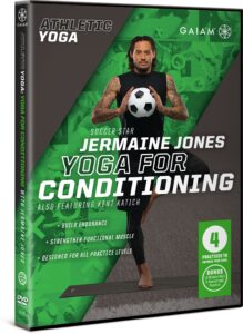 gaiam athletic yoga: yoga for conditioning with jermaine jones