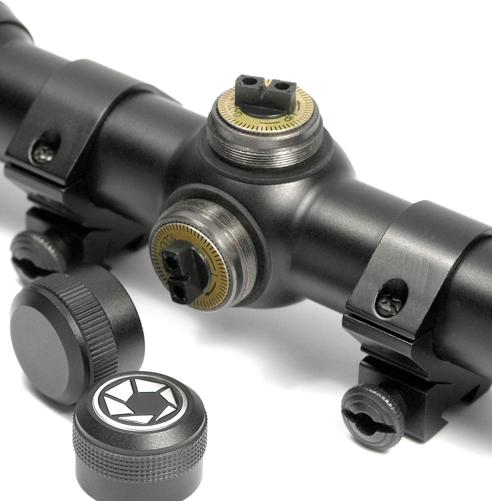 Barska AC13754 Plinker22 Scope 3-9x32 30/30 Crosshair Reticle with Rings for Hunting & Targeting