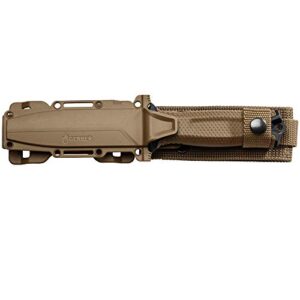 Gerber Strongarm Fixed Blade Knife Plain Edge - Coyote Brown