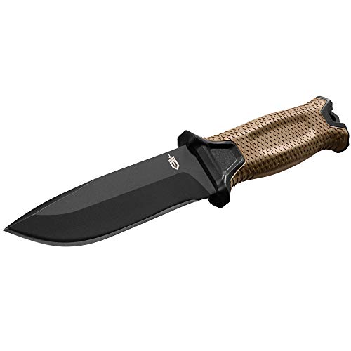 Gerber Strongarm Fixed Blade Knife Plain Edge - Coyote Brown