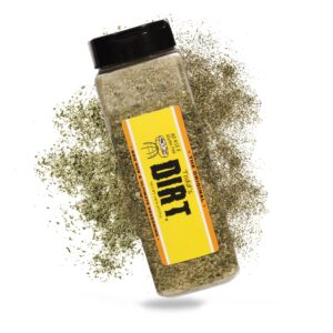 todd’s dirt - original dirt, all purpose seasoning & bbq rub, mild savory seasoning/rub that’s great on everything, gourmet grill seasoning/rub, 100% all natural with no msg & gluten-free, 16 oz