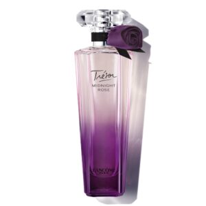 lancôme trésor midnight eau de parfum - long lasting fragrance with notes of raspberry, blackcurrant & vanilla musk - warm & floral women's perfume - 2.5 fl oz