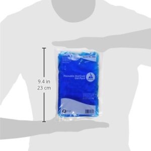 Dynarex 4506 Reusable Hot/Cold Gel Pack, 6" x 9", Pack of 24