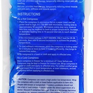 Dynarex 4506 Reusable Hot/Cold Gel Pack, 6" x 9", Pack of 24