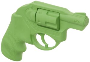 cold steel (92rgrl) ruger lcr rubber training revolver, green