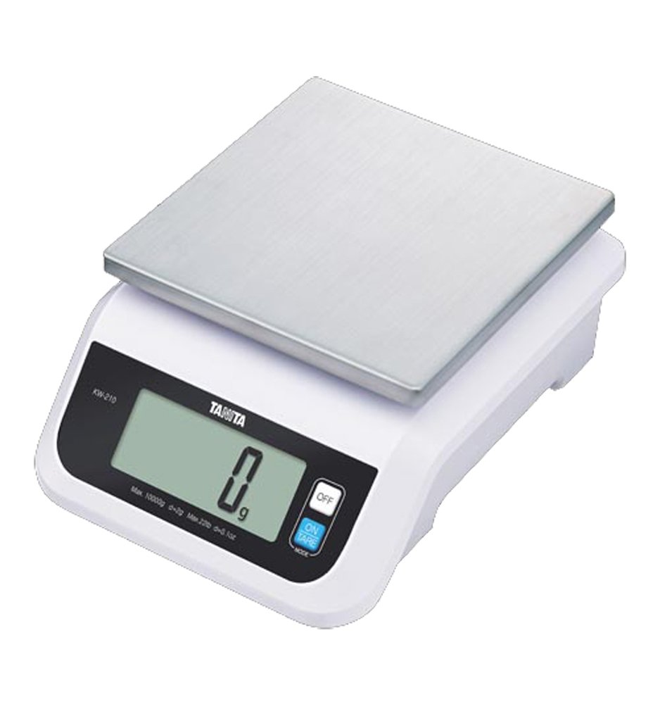 Tanita KW-210-05 Water Proof Commercial and Home Use Kitchen Scale (5 kg/11 lb)