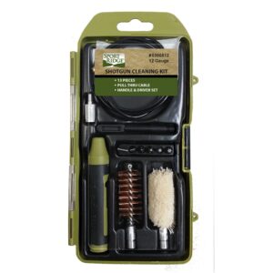 tac shield sport ridge 12 gauge shotgun cleaning kit, 13-piece (0396812)