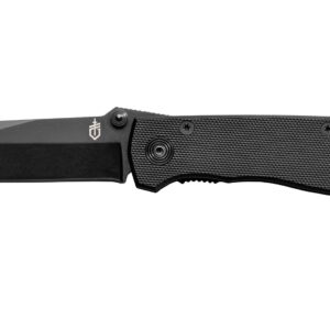 Gerber Gear Air Ranger Pocket Knife - 3.26" Plain Edge Folding Knife - EDC Gear and Equipment - Black