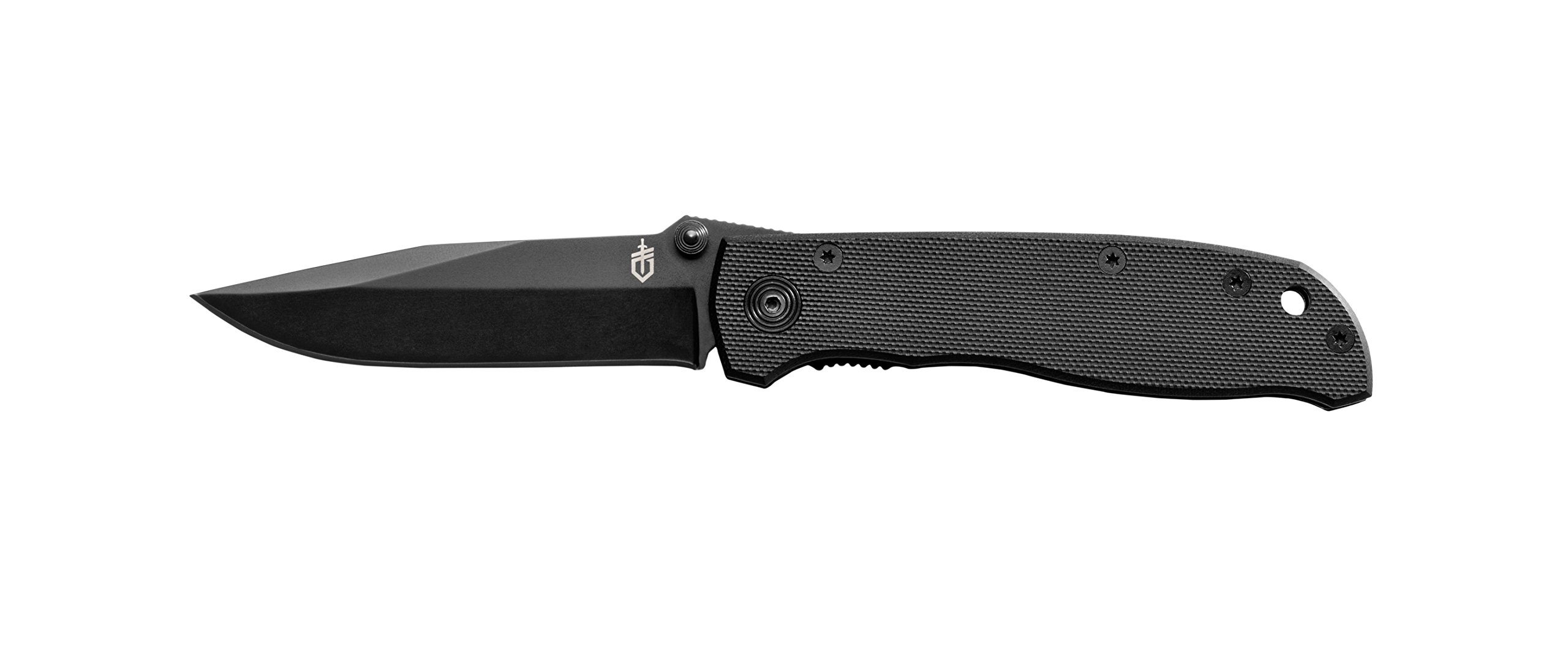 Gerber Gear Air Ranger Pocket Knife - 3.26" Plain Edge Folding Knife - EDC Gear and Equipment - Black