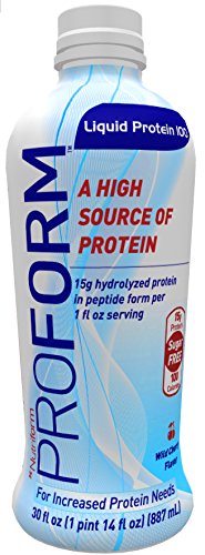 Proform Liquid Protein 100, Wild Cherry Flavor, 1 bottle (30 fl oz)