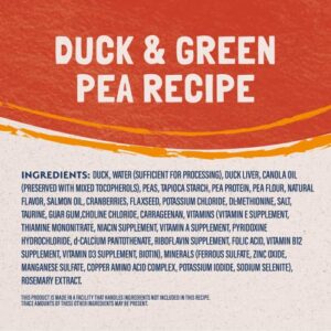 Natural Balance Limited Ingredient Adult Grain-Free Wet Canned Cat Food, Duck & Green Pea Recipe, 5.5 Ounce (Pack of 24)