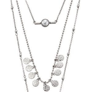 Lucky Brand Lucky Layered Faux-Pearl Necklace