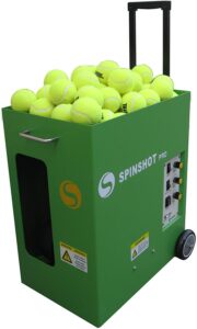 spinshot pro tennis ball machine (the best model for easy use)