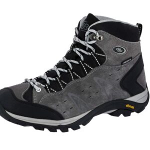 Brütting Unisex Mount Bona High Rise Hiking Boots, Grey Grau, 5.5 Wide US Women