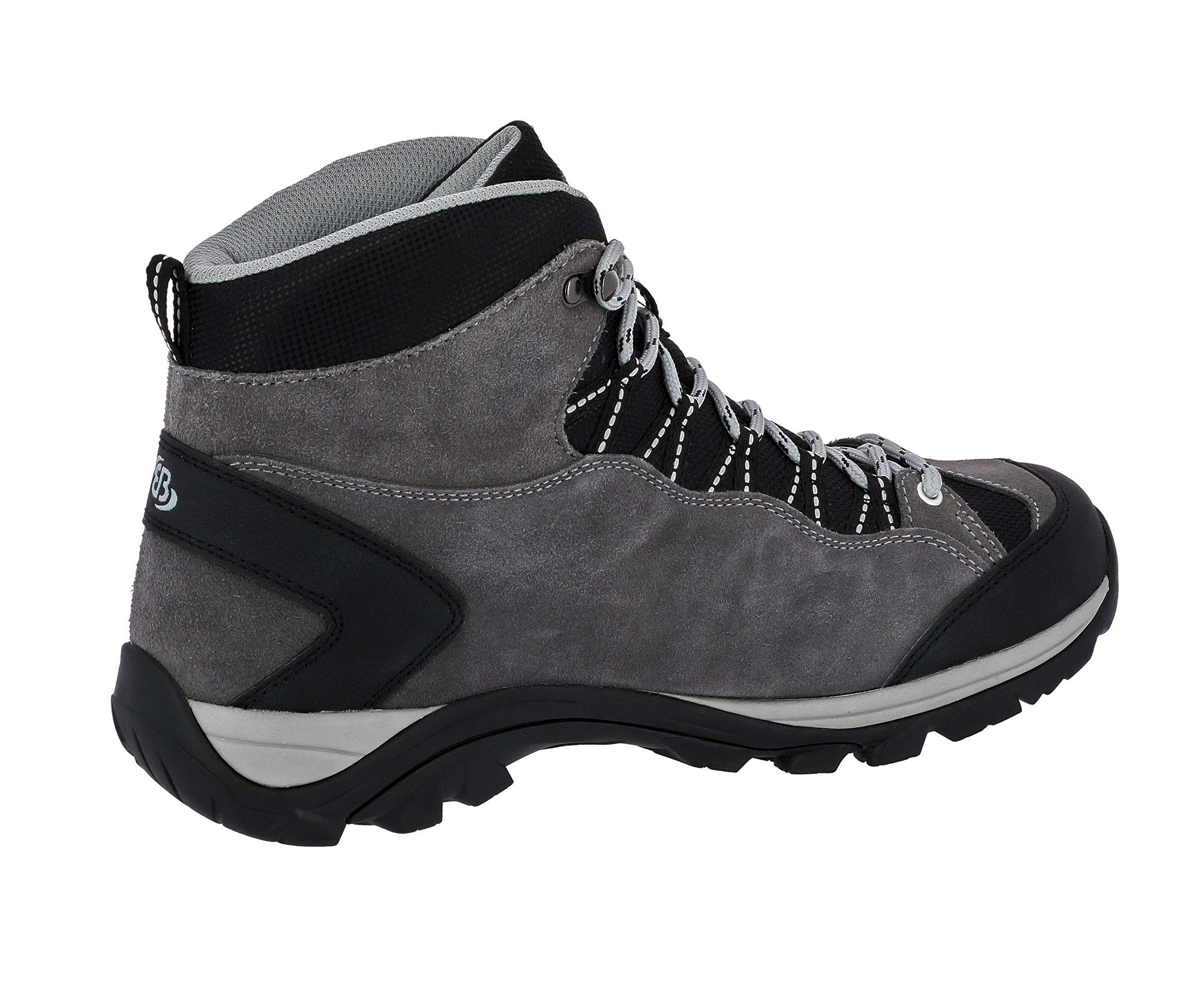 Brütting Unisex Mount Bona High Rise Hiking Boots, Grey Grau, 5.5 Wide US Women