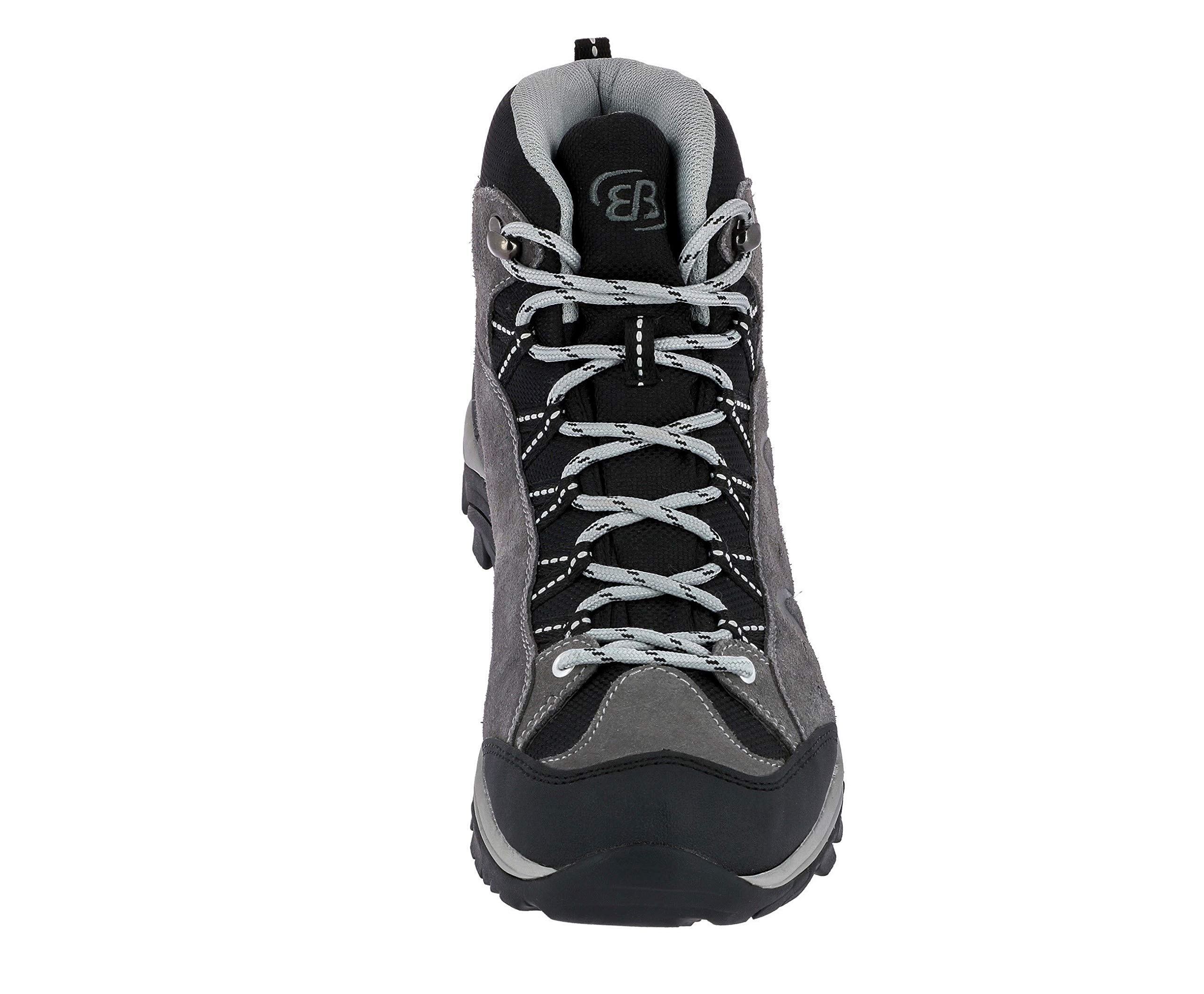 Brütting Unisex Mount Bona High Rise Hiking Boots, Grey Grau, 5.5 Wide US Women