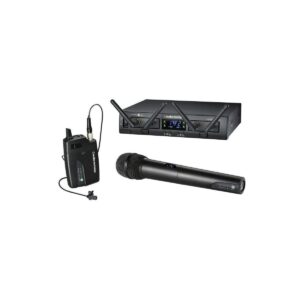 audio-technica system 10 pro digital wireless digital lavalier/handheld combo (atw-1312/l)