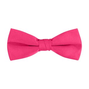 men's classic pre-tied formal tuxedo bow tie - s.h churchill (hot pink)