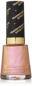 revlon transforming effects top coat, pink glaze