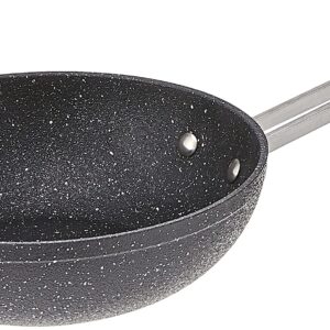 THE ROCK™ by Starfrit® 7.08" Personal Wok Pan with Stainless Steel Wire Handle