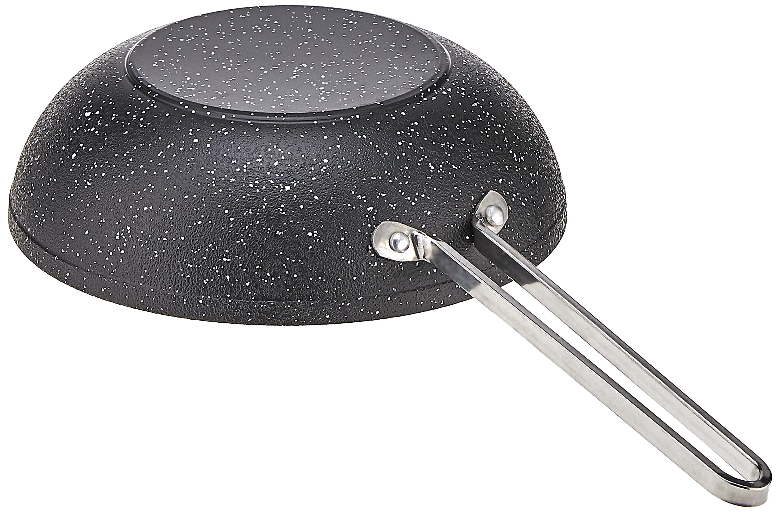 THE ROCK™ by Starfrit® 7.08" Personal Wok Pan with Stainless Steel Wire Handle